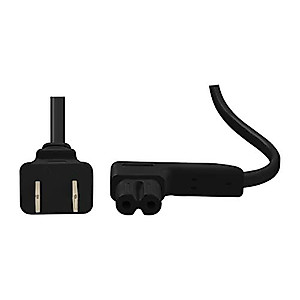 Vebner 19.5in Power Cord Compatible with Sonos One, Sonos One SL, Sonos Play-1 Speakers - Power Plug Cable (Short, Black)