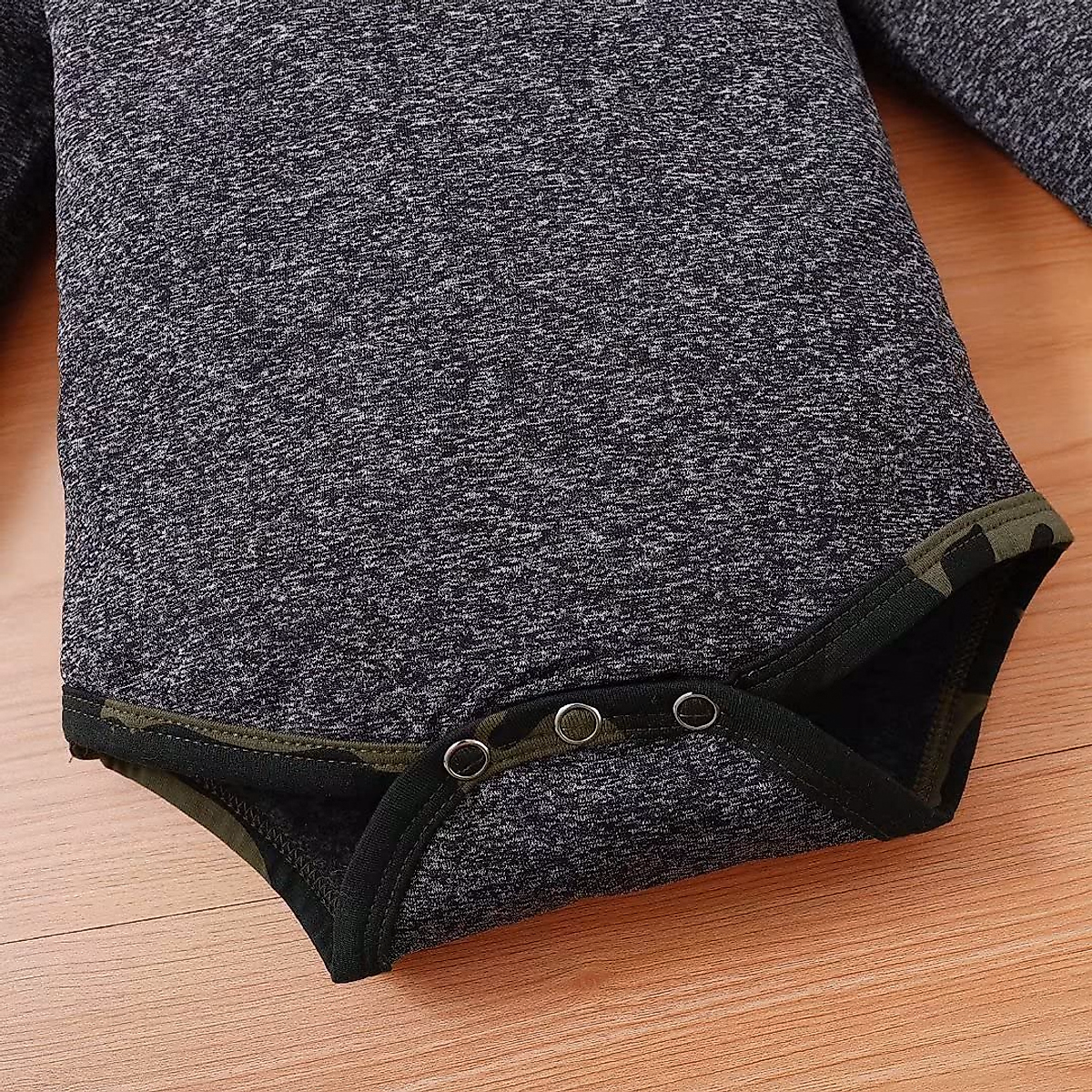 6-12 Months Boy Clothes Toddler Infant Boys Girls Outfit Long Sleeve Plaid Tops + Pants Outfit Set 2Pcs, Camouflage Outfit 6-12 Months/90cm