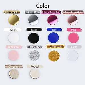 Personalized Mr & Mrs Cake Topper for Wedding,14 Colors Customized Wedding Date And Last Name To Bride and Groom,Rustic Wedding Anniversary Cake Topper