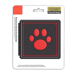 UFOPETIE 12 in 1 Game Card Case for Nintendo Switch Paw Switch Game Case Nintendo Switch Game Storage,Nintendo Switch Game Card Case Gift for Kids