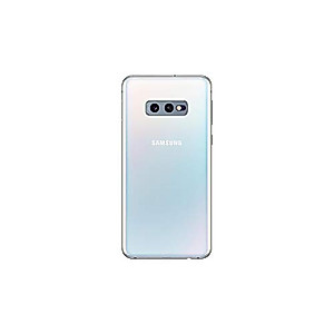 Samsung Galaxy S10e (128GB, 6GB) 5.8" AMOLED, Snapdragon 855, 4G LTE Fully Unlocked (AT&T, Verizon, T-Mobile, GoogleFi) G970U (Fast Car Charger Bundle, Prism White)