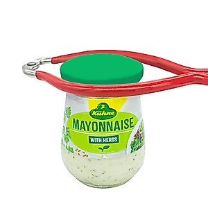 3 Piece Pieces Canning Kit Canning Jar Lifter Tongs Stainless Steel Jar Lifter with Rubber Grip Remover with Rubber Clamps Sliding Clip Lifter for Kitchen Dining Room