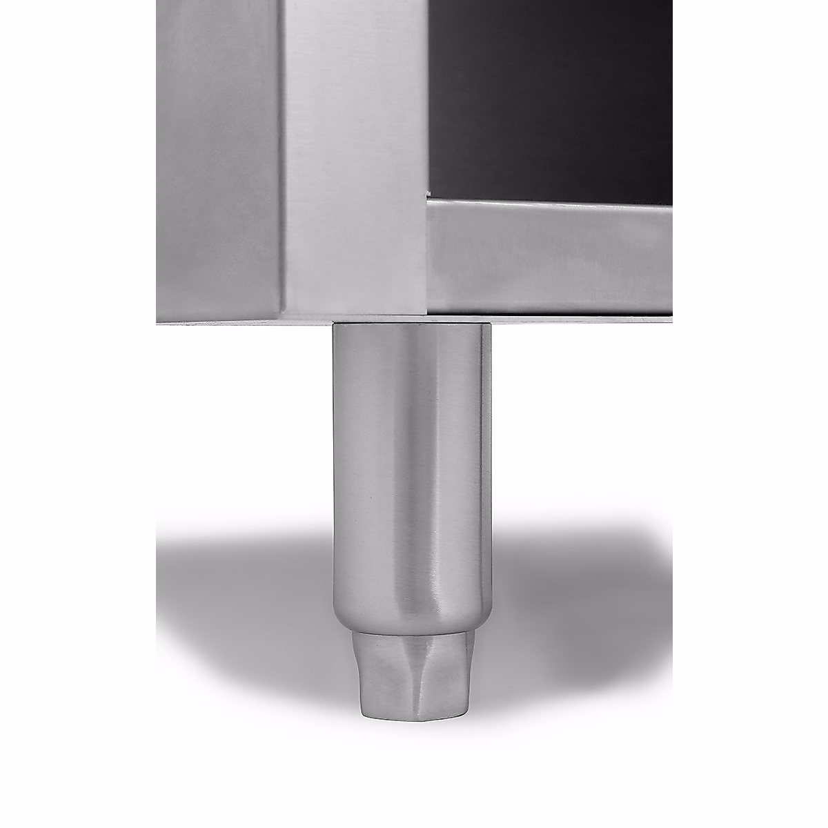 Atosa CookRite ATSP-18-1 18" Heavy Duty Countertop Hot Plate Stock Pot Range for Food Truck | 22.8"H x 18"W x 20.9"D, Stainless Steel, Cast-Iron (2) Burners and Top Grate, 80,000 BTU, Liquid Propane