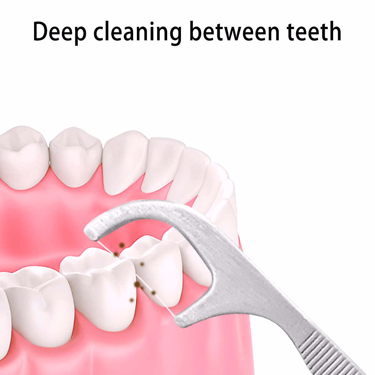 AOCEAN Dental Floss Picks - Travel Floss with Toothpicks - Professional Threader Flossers - Ideal for Family Hotel and High-Toughness Travel (216 Pcs)