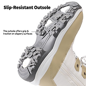 DREAM PAIRS Boys Girls Slip Resistant Faux Fur Lined Knee High Winter Snow Boots,Size 2 Little Kid,BEIGE/WHITE,NORDIC