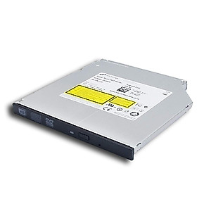 New Super Multi 8X DVD+-RW/R DL Writer 24X CD-R Burner, for LG HL-DT-ST DVD-RAM GU90N, for HP Dell Laptop PC Internal 9.5mm SATA Slim Tray-Loading Optical Drive Replacement Parts
