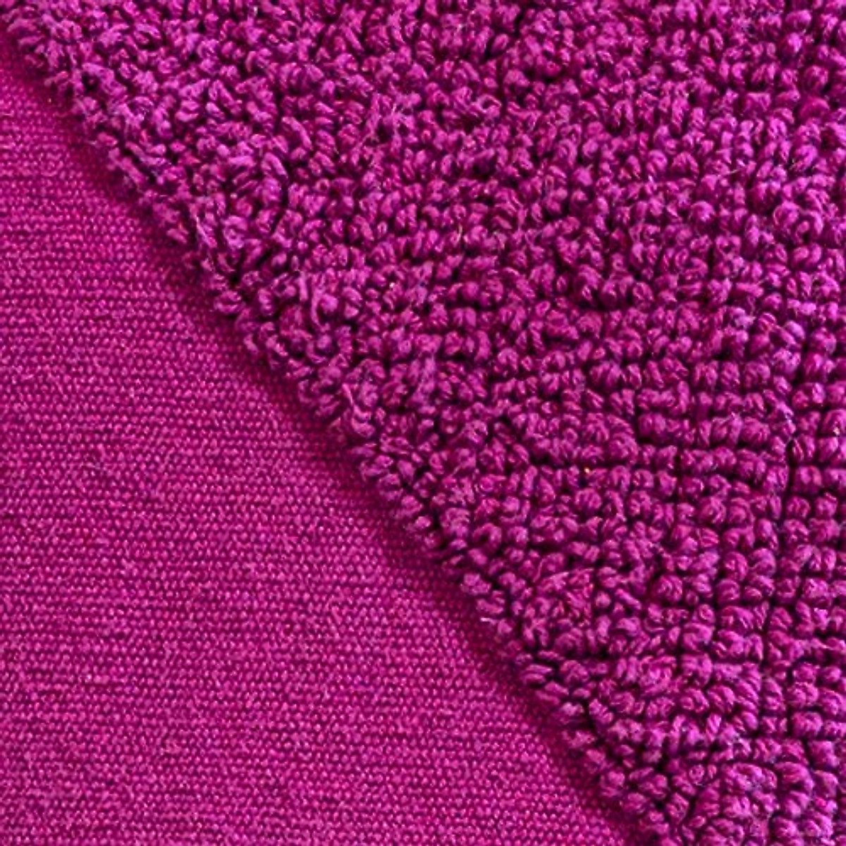 Refinery29 | Sawyer Collection | 100% Cotton Luxury Decorative Textured Throw Pillows, Ultra Soft with Stylish Modern Woven Tufted Design for Home Décor, Purple