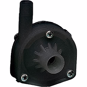 Little Giant PE-1 115 Volt, 1/125 HP, 170 GPH Epoxy Encapsulated Small Submersible Direct Drive Pump with 6 Ft. Cord, Black, 518200