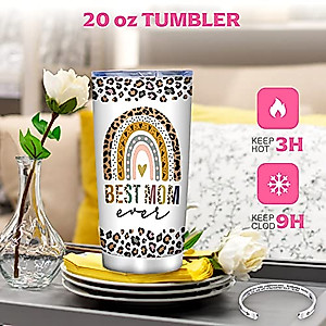 Gifts for Mom from Daughter or Son, Best Mom Ever Gifts, Birthday Day Gifts for Mom, Gifts Basket for New Mom, 7pcs Unique Gifts Set for Mom, Christmas Mothers Day Gifts