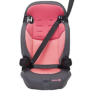 Safety 1st Grand 2-in-1 Booster Car Seat, Forward-Facing with Harness, 30-65 pounds and Belt-Positioning Booster, 40-120 pounds, Sunrise Coral