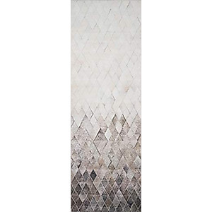 Loloi II Maddox Collection MAD-04 Sand/Taupe, Contemporary 3'-6" x 5'-6" Accent Rug
