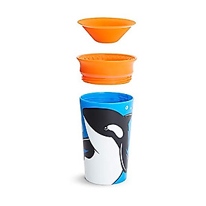 Munchkin® Miracle® 360 WildLove Sippy Cup, 9 Oz, Orca, 1 Pack