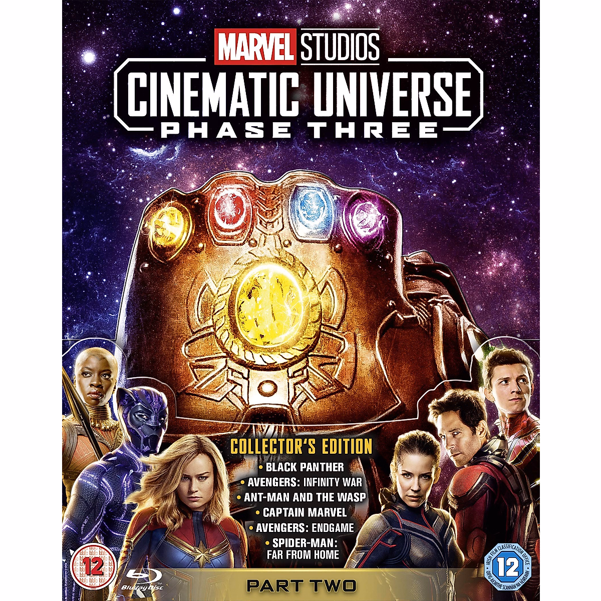 Marvel Studios Cinematic Universe: Phase Three - Part Two [Blu-ray] [2019] [Region Free]