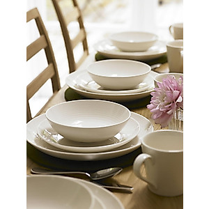 Royal Doulton Exclusively for Gordon Ramsay Maze White Cereal Bowl, 24 oz