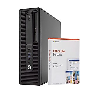 HP EliteDesk 800G2 Desktop Computer PC, 8GB RAM, 512GB SSD Hard Drive, Windows 10 Professional 64 Bit (Renewed)