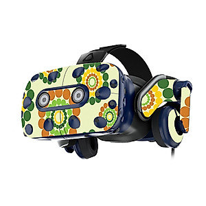 MightySkins Skin Compatible with HTC Vive Pro VR Headset - Hippie Flowers | Protective, Durable, and Unique Vinyl Decal wrap Cover | Easy to Apply, Remove, and Change Styles | Made in The USA