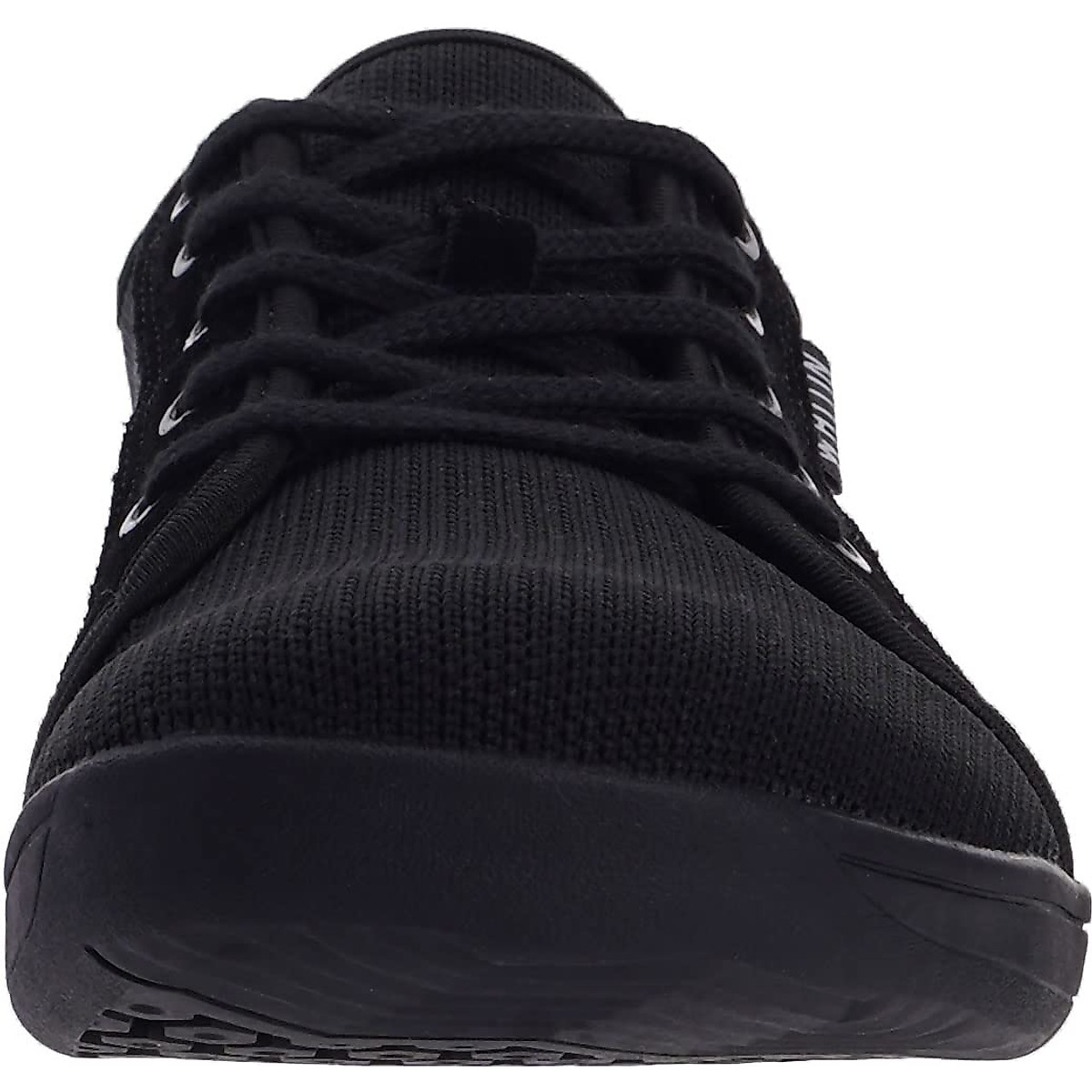 WHITIN Women's Minimalist Barefoot Shoes Wide Toe Toe Box Zero Drop Fashion Sneakers Size 8 Tennis Running W81 Sport Athletic Flat Walking Black 39