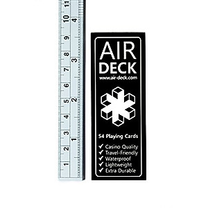 Air Deck Travel Playing Cards - Black