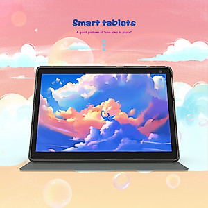 ATOZEE Kids Tablet, 10 Inch Tablet, Android Kids Tablet, WiFi Bluetooth Dual Camera Safety Eye Screen, Parental Control App, 32GB ROM 2GB RAM Quad Core CPU, with Cartoon Tablet Protective Cover.