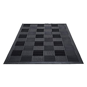 Guardian Floor Protection PARQUET2X3 Parquet Wiper Scraper Outdoor Floor Mat, Rubber, Black, 2' Length, 3' Width
