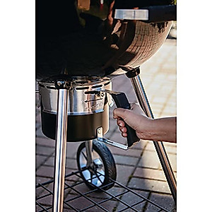 Napoleon Grills PRO22K-LEG-2 PRO22KLEG2 Charcoal Kettle Grill, Black