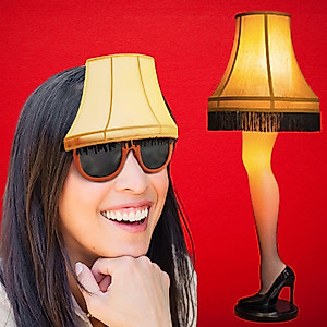 Sun-Staches A Christmas Story Leg Lamp Costume Sunglasses | UV400, Protected Lenses, One Size Fits Most