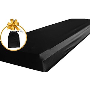 Piano Keyboard Dust Cover for 88 Keys - Piano Chord EBook Included - Made of Nylon/Spandex - Comes Complete with Built-In Bag, Elastic Cord and - Locking Clasp - Keep It Free From Dust and Dirt!