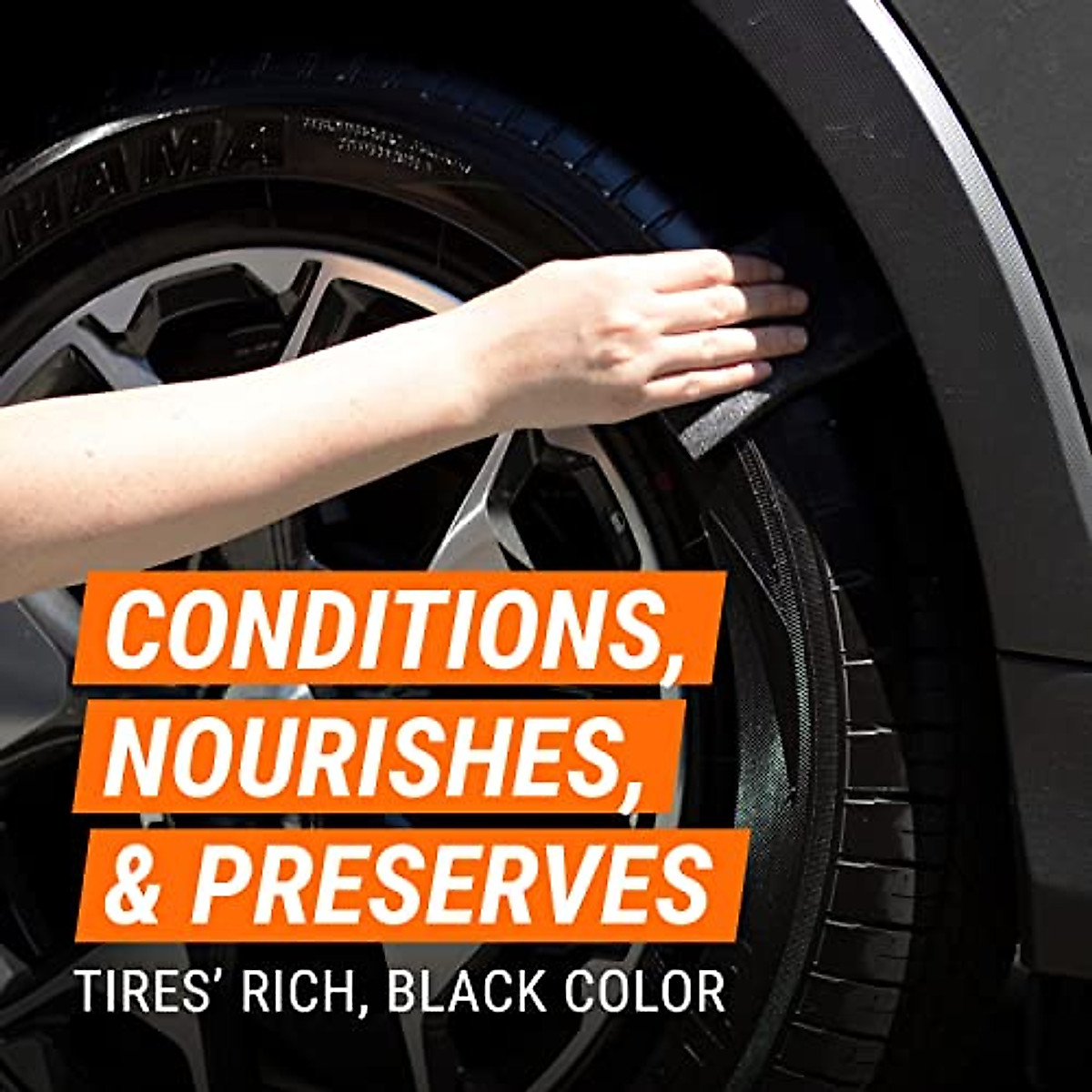 Armor All Car Tire Shine, One-Step Tire Shine Spray for Precise, Even Shine and Minimal Overspray - 2 Count