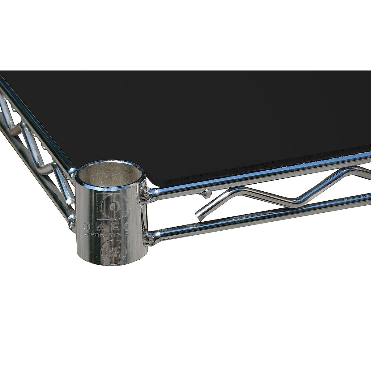 2 Pack of 18 Deep x 48" Wide Black Shelf Liner