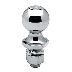 Tow Ready Draw-Tite Trailer Hitch Ball, 2 in. Diameter, 7,500 lbs. Capacity, Chrome