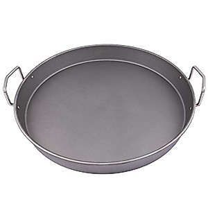 Oklahoma Joe's 1996978P04 18.5-inch Carbon Steel Deep Dish Pan, Silver