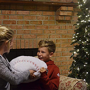 Baseball Pillow Boys Sports Room: Soft Softball Throw Plush Gifts - Play Stuff Ball Toys Decor Age 8-12