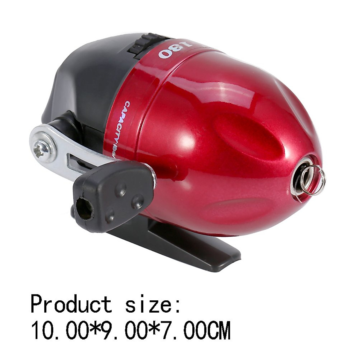 BORDSTRACT Closed Face Fishing Reel, Built in Close Tackle with Fishing Line, Spincast Reel for Fly Fishing, Bait Casting Fishing, Freshwater