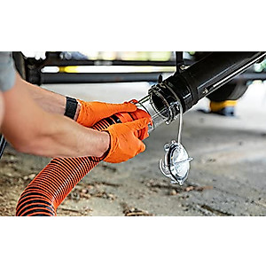 Camco RhinoEXTREME 20-Foot Camper/RV Sewer Hose Kit | Features TPE Technology for Abrasion Resistance and Crush Protection | Includes Pre-Attached Rhino Swivel Fittings (39867)