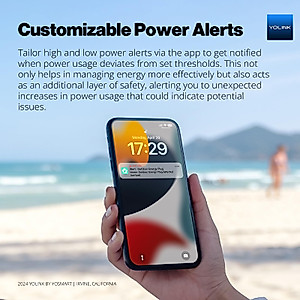 Smart Outdoor Plug YoLink 1/4 Mile World's Longest Range Smart Plug Work w/Alexa Google Assistant IFTTT Individual Control 2 Outlets IP44 Waterproof for Garden Watering Lighting, YoLink Hub Required