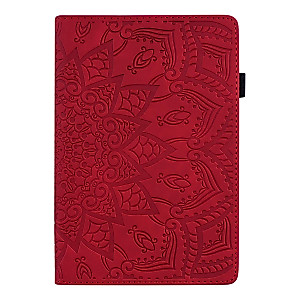 TIPOYOROO iPad Mini 5 Case, iPad Mini 7.9 inch Mini 2/ Mini 3/Mini 4/ Mini 5 Cover, PU Leather Lightweight Slim with Multiple Viewing Angles Card Holders for iPad Mini1/2/3/4/5- RED