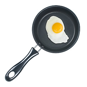 Valuu Nonstick Frying Pan Small Egg Pancake Round Mini Non Stick Fry Pan 4.7-inch