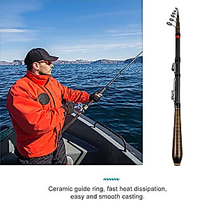 1pc Telescopic Fishing Rod Fishing Tool Sturdy Fishing Rod Portable Fishing Rod Fishing Accessory Fishing Lure Rod Lightweight Fishing Rod Flexible Fishing Pole Outdoor Fishing Rod