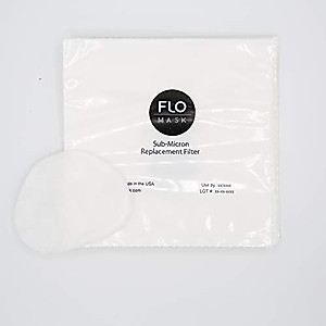 Flo Mask Kids - Sub-Micron Replacement Filters (25-Pack) for Children's Mask, Made in USA