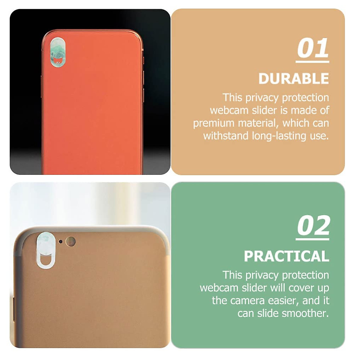 6pcs Cover Webcam Privacy Lens Protectors Webcam Webcam Slider Phone Slide Slide - Cover Webcam Privacy Covers Privacy Slider