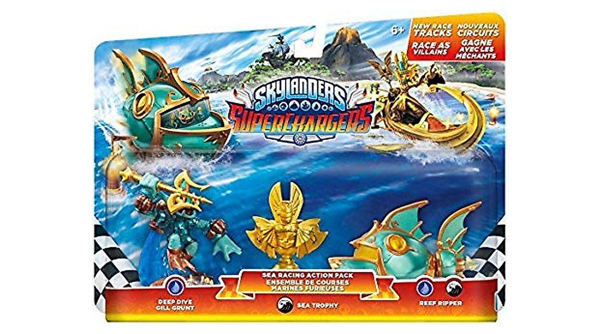 Skylanders SuperChargers 4 Pack Vehicle Starter Bundle - 4 Vehicles ...