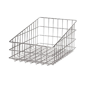 Win Holt Nickel Chrome Wire Slant Top Bagel/Bun Basket