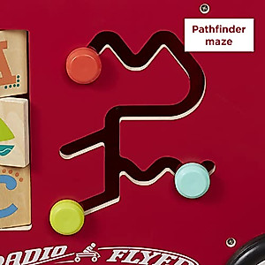 Radio Flyer Deluxe Push & Play Cube Walker, Walker Toy for Ages 1-3