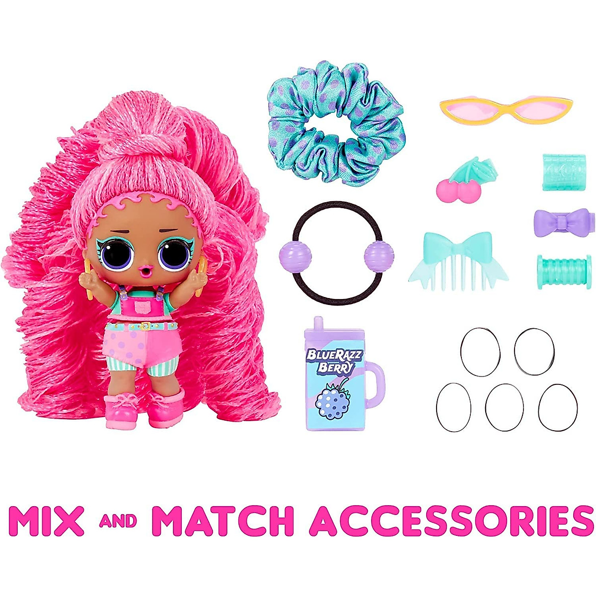 LOL Surprise Hair Dolls, Series 2 with 10 Collectible Doll with Real Hair, Including Stylish Fashion Accessories, Holiday Toy, Great Gift for Kids Girls Boys Ages 4 5 6+ Years Old