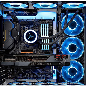 Skytech Gaming Prism II Gaming PC Desktop – AMD Ryzen 9 3900X 3.8 GHz, RTX 3090, 1TB NVME Gen4 SSD, 32G DDR4 3600 RGB, 850W Gold PSU, 360mm AIO, AC Wi-Fi, Windows 10 Home 64-bit (Renewed Premium)