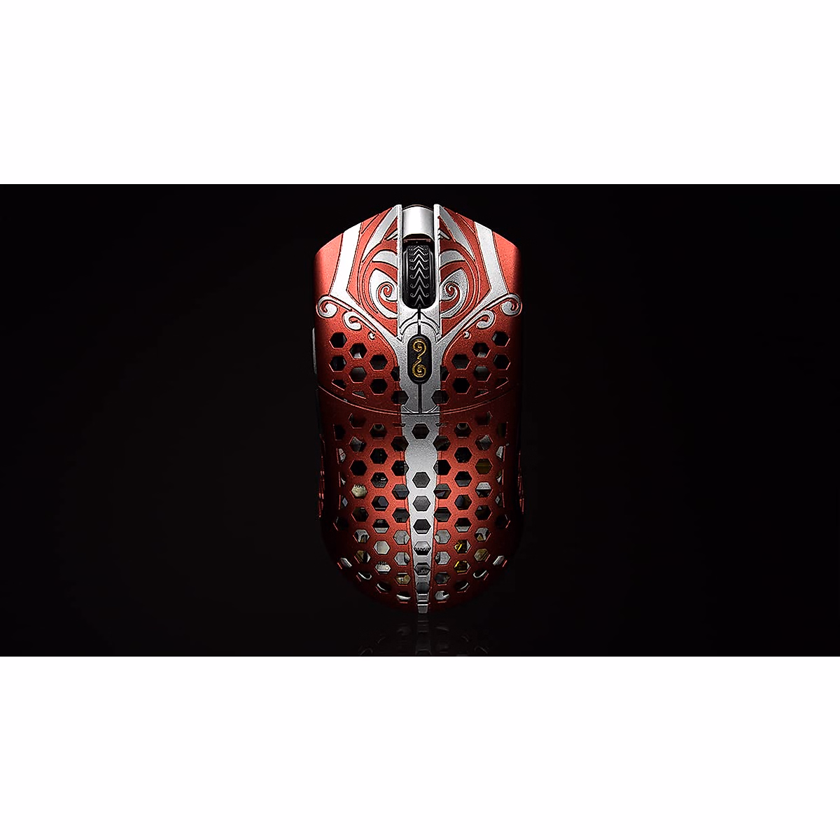 Finalmouse Starlight-12 Wireless Gaming Mouse (Multiple Variations) (Small, Ares, Red)