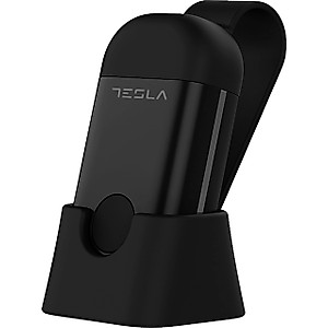 TESLA AIR Mini | Portable and Wearable Ultra Compact Ionic Personal Air Purifier | Up to 180 hours of clean air in one charge | BLACK