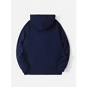 VNISPAN XPLR Merch Sam and Colby Heartbreak Hoodie Women/Men Long Sleeve Pullover Sweatshirt (Navy Blue,M)