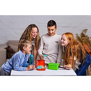 Lunch Box Notes for Kids – Pack of 60 Educational Lunch Box Notes - Lunch Notes Learning Flash Cards Kindergarten or School - School Lunch Accessories for Kids - Fun Facts Series 3