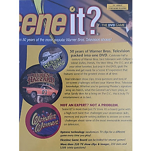 SCENE IT - WB Warner Bros 50th Anniversary DVD Game with Real Clips on the Trivia